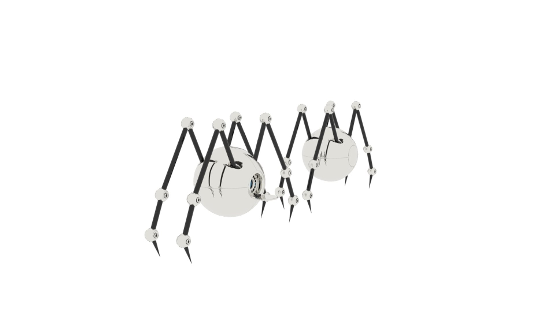 3D Model Tap Spider Sphere Robot | 1142969 | TurboSquid