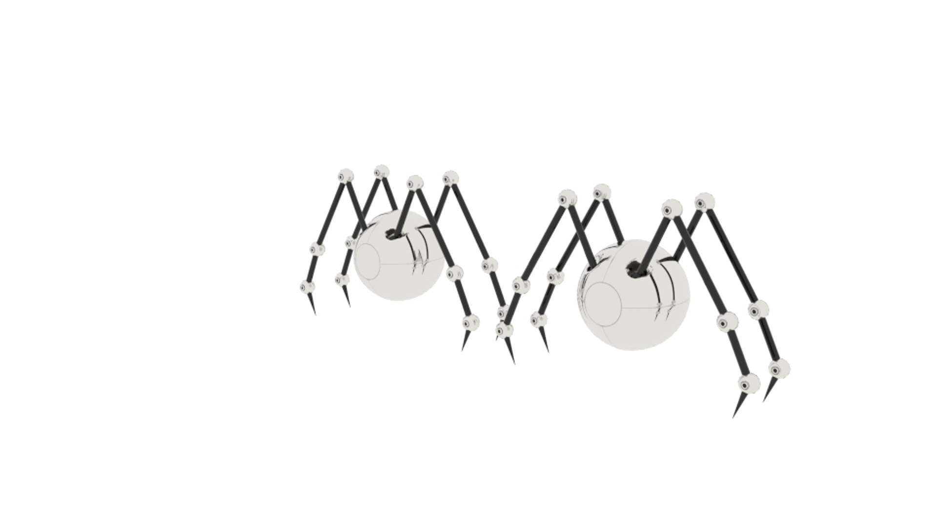 3D Model Tap Spider Sphere Robot | 1142969 | TurboSquid