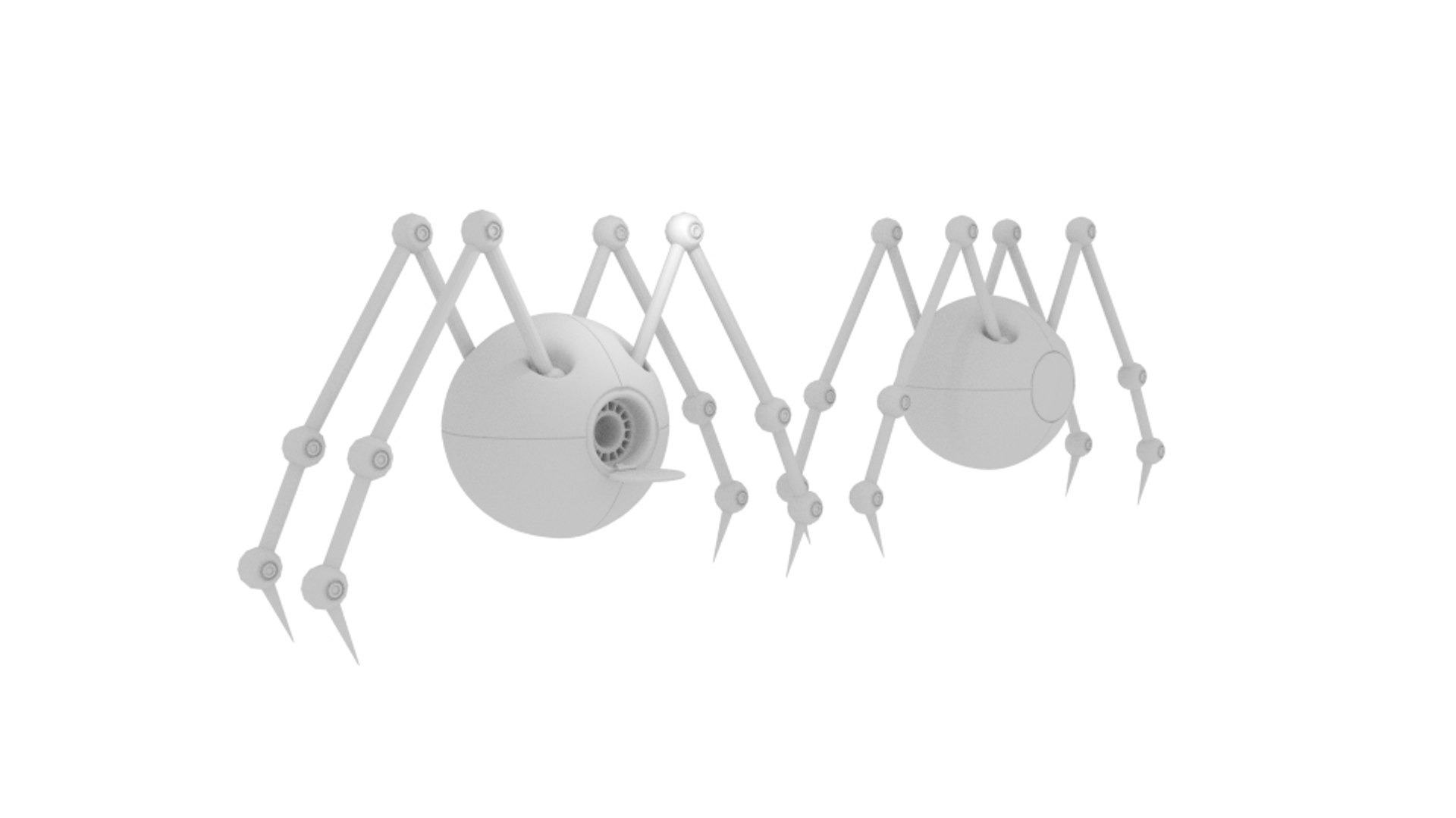 3D Model Tap Spider Sphere Robot | 1142969 | TurboSquid