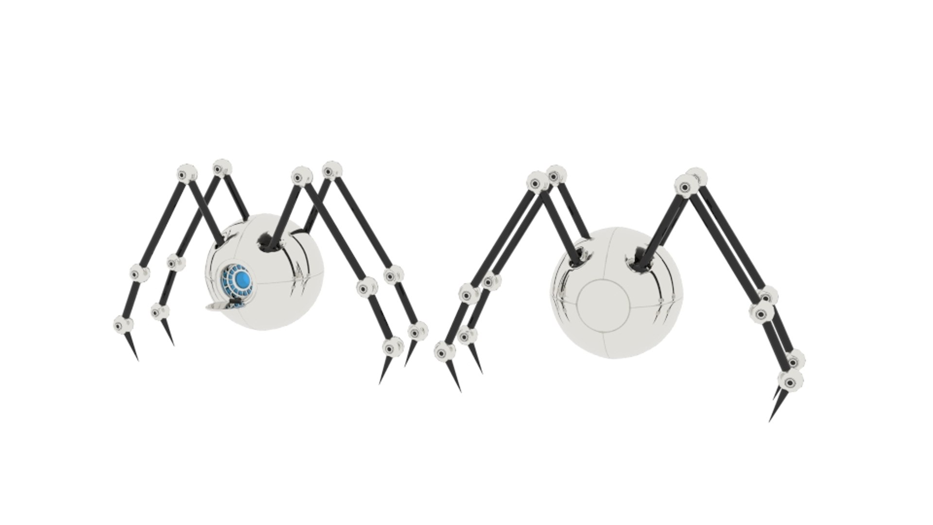 3D Model Tap Spider Sphere Robot | 1142969 | TurboSquid