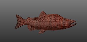 STL Salmon Models | TurboSquid