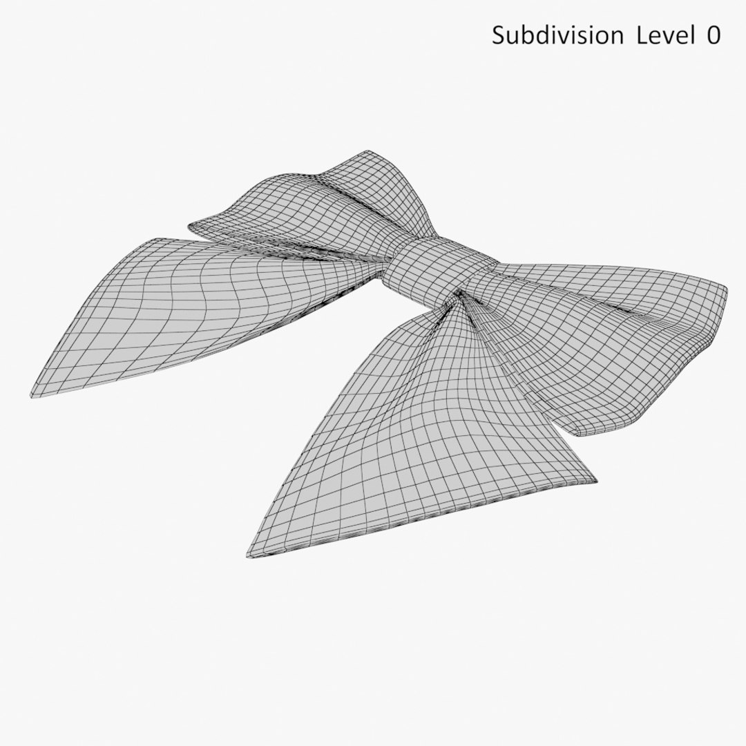 3D Bow 02 01 Model - TurboSquid 1295939