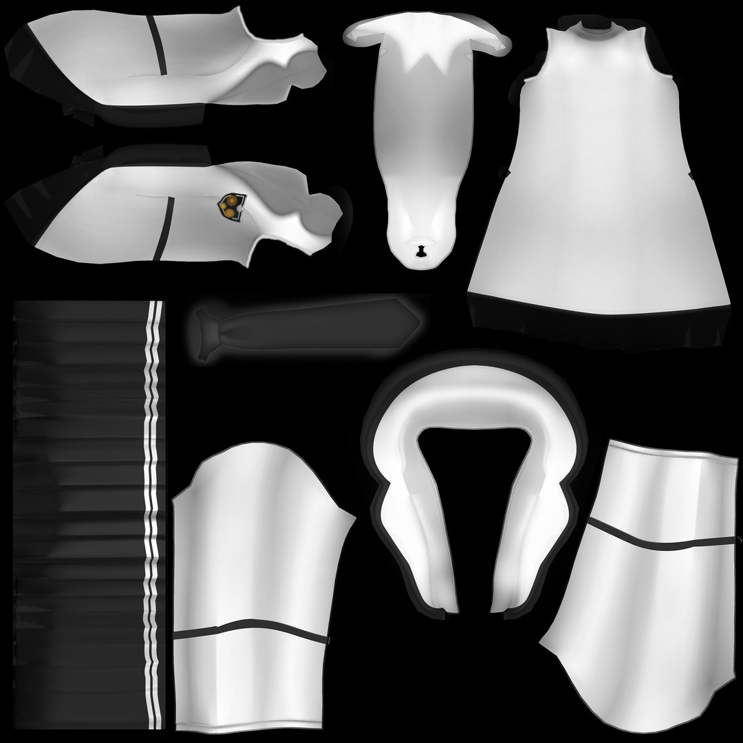 3D School Uniform - TurboSquid 1850558