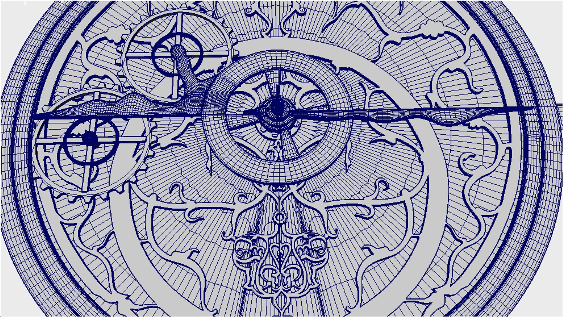 3d Hyperrealistic Astrolabe