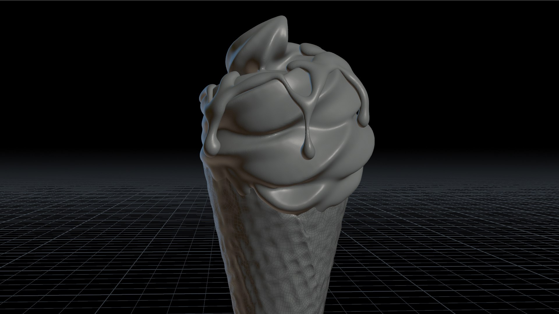 Ice Cream Animated Model - TurboSquid 2355110