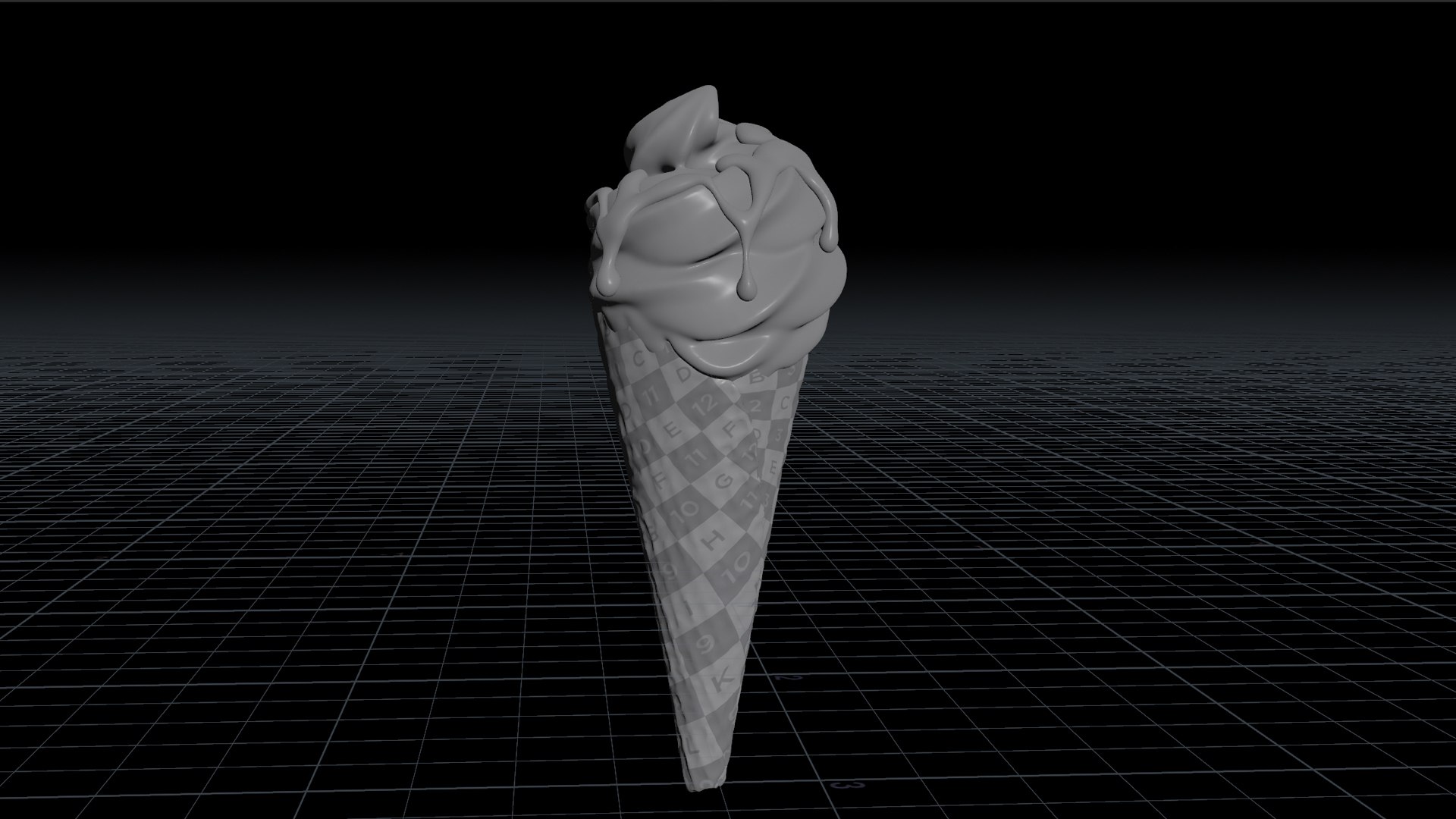 Ice Cream Animated Model - TurboSquid 2355110