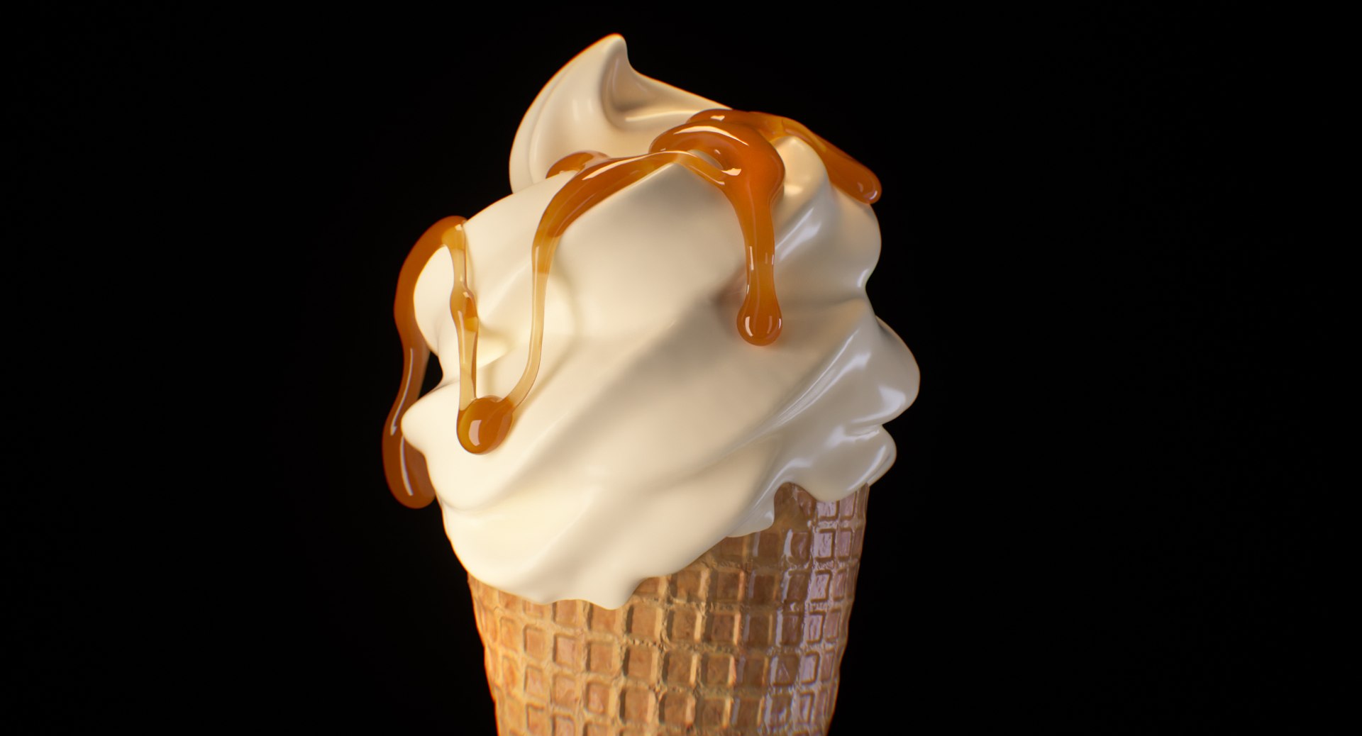 Ice Cream Animated Model - TurboSquid 2355110