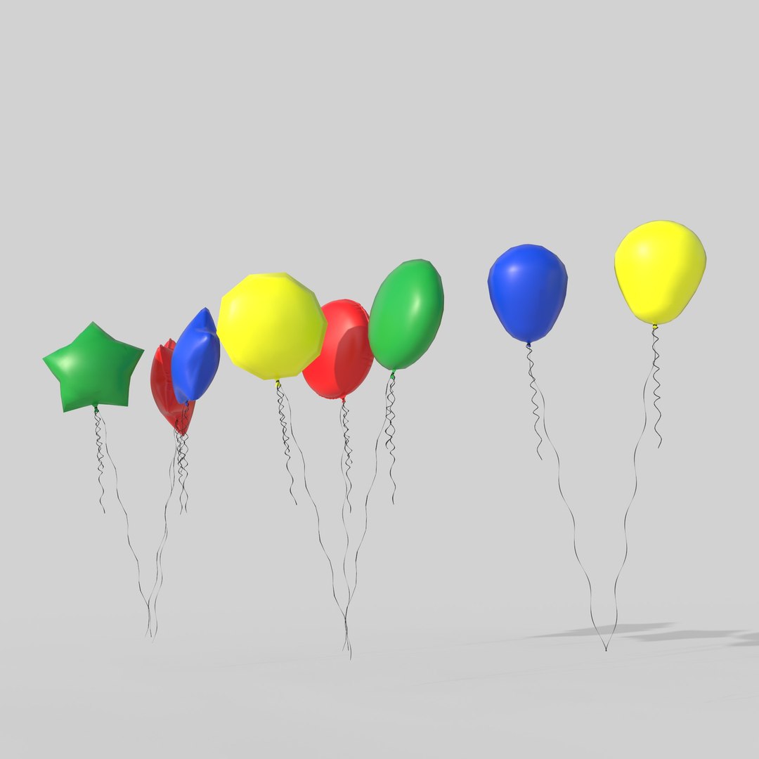 3D Model Baloon - TurboSquid 2341740