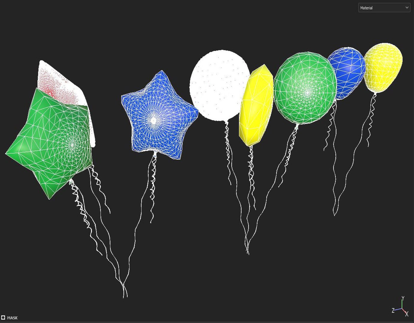 3D Model Baloon - TurboSquid 2341740