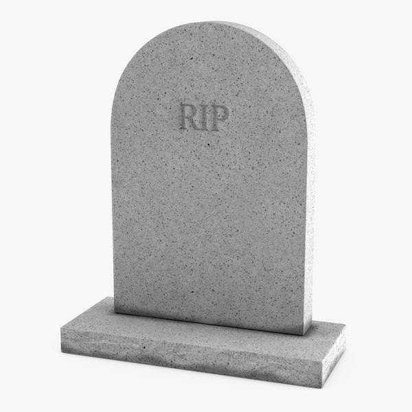 modelo 3d Lápida de granito - TurboSquid 2342615