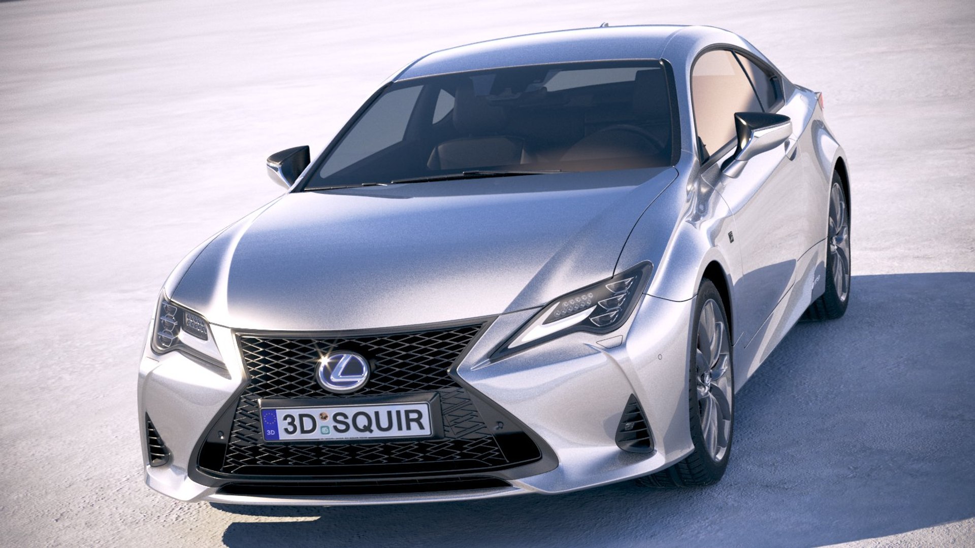 3D Model Lexus Rc 2019 - TurboSquid 1390949