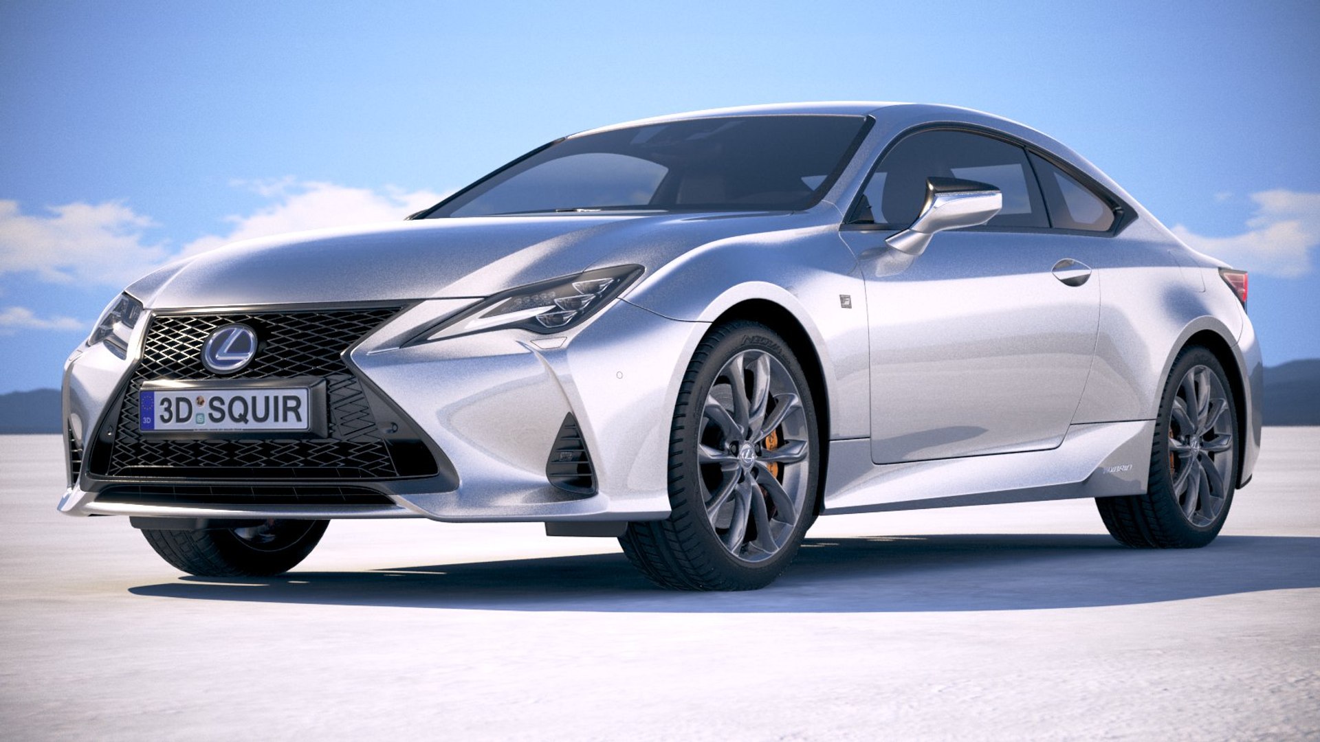 3D Model Lexus Rc 2019 - TurboSquid 1390949