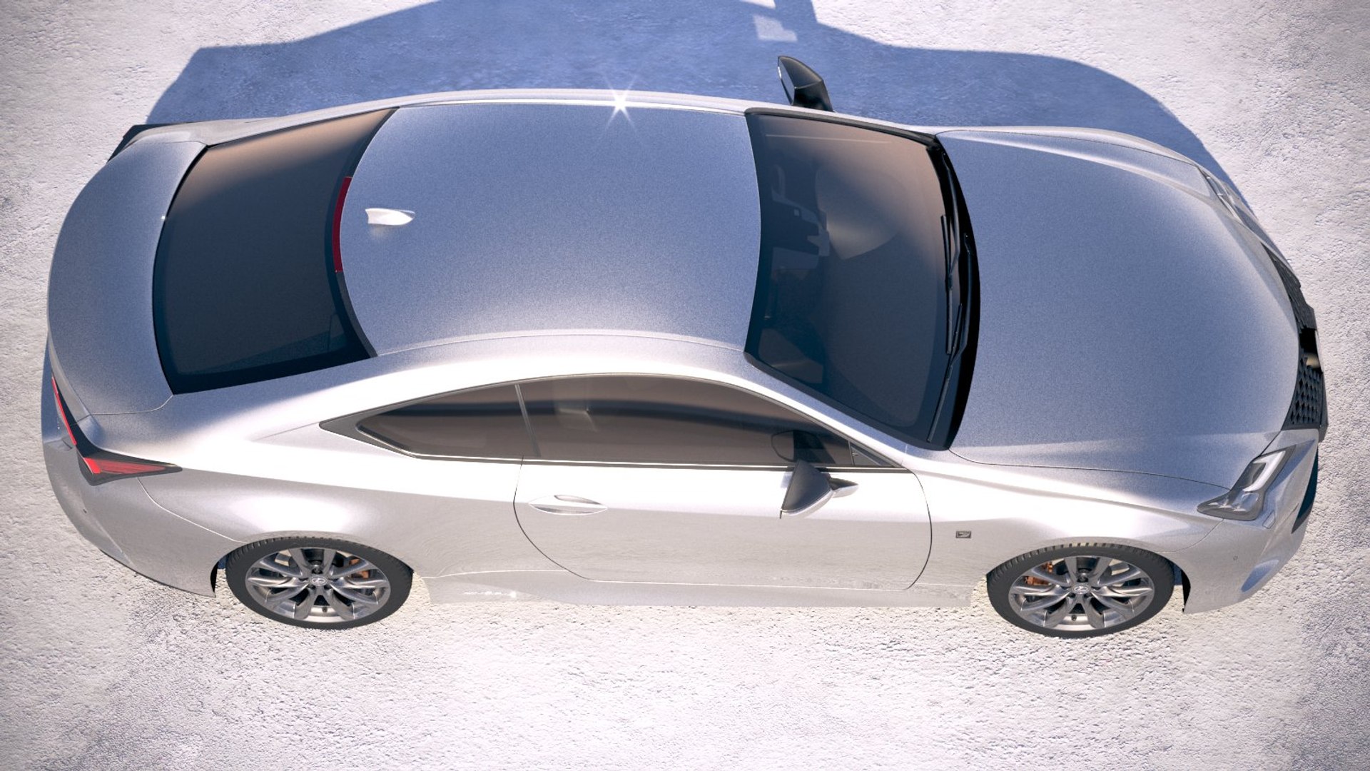 3D Model Lexus Rc 2019 - TurboSquid 1390949