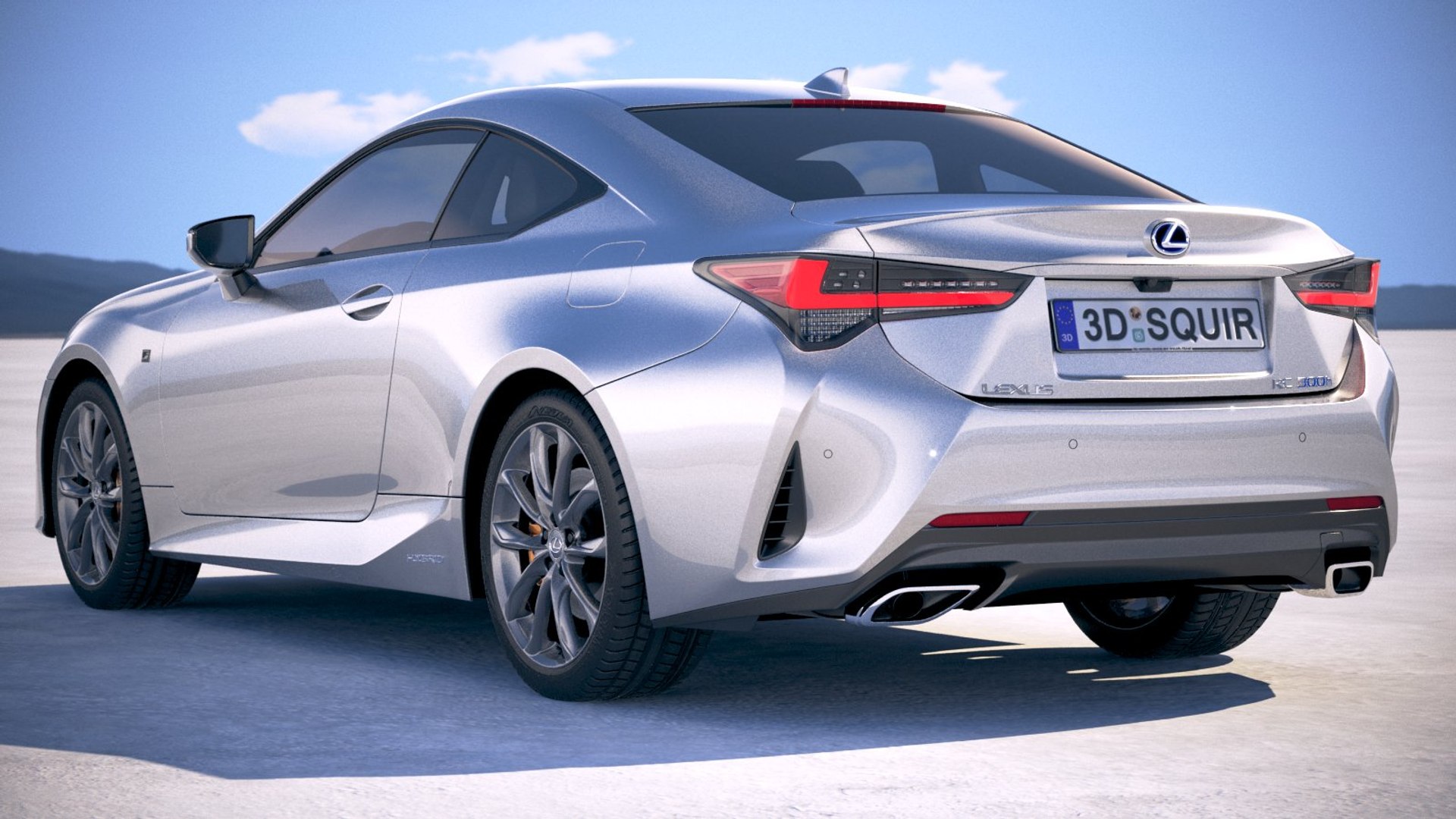 3D Model Lexus Rc 2019 - TurboSquid 1390949