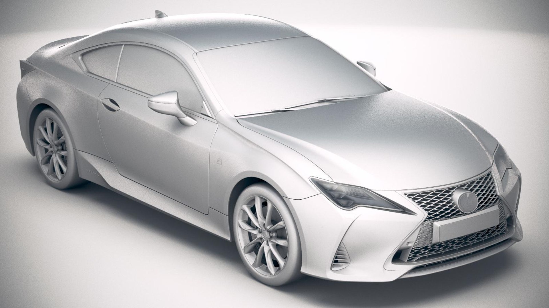 3D Model Lexus Rc 2019 - TurboSquid 1390949
