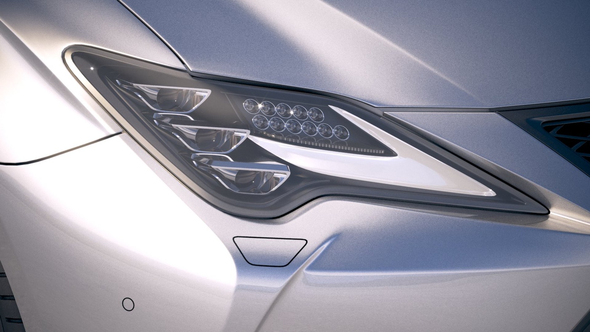 3D model lexus rc 2019 - TurboSquid 1390949