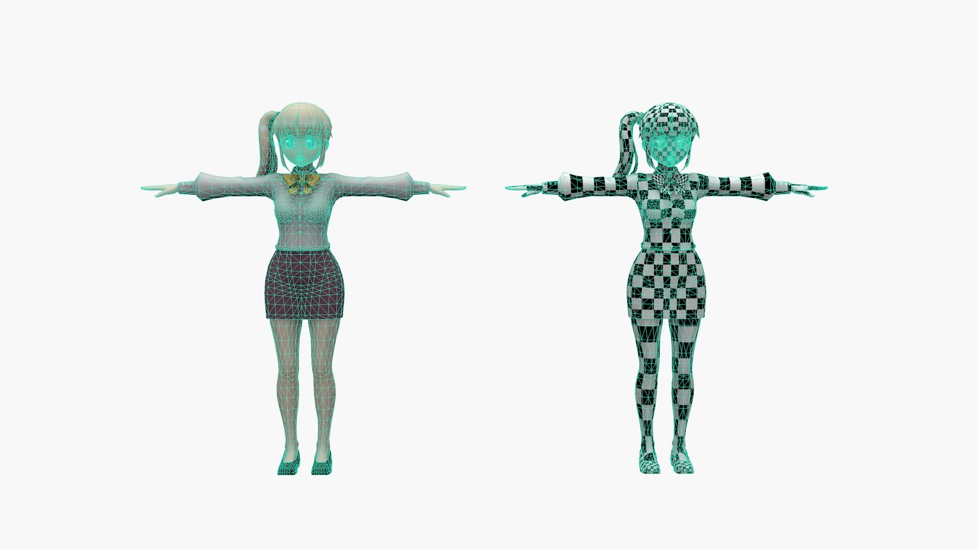 Anime Teacher V2 3D Model - TurboSquid 1853303