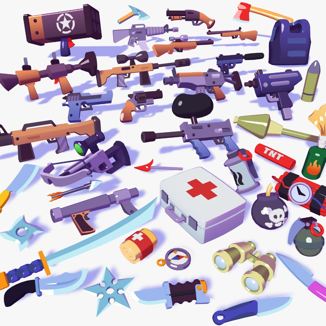 Casual Hypercasual Pack 3D Model - TurboSquid 1686853