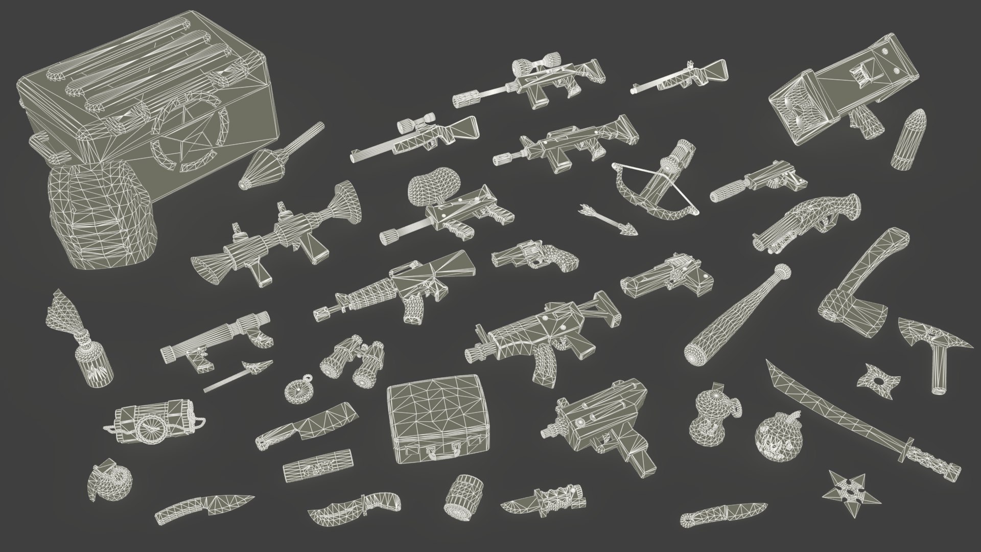 Casual Hypercasual Pack 3D Model - TurboSquid 1686853