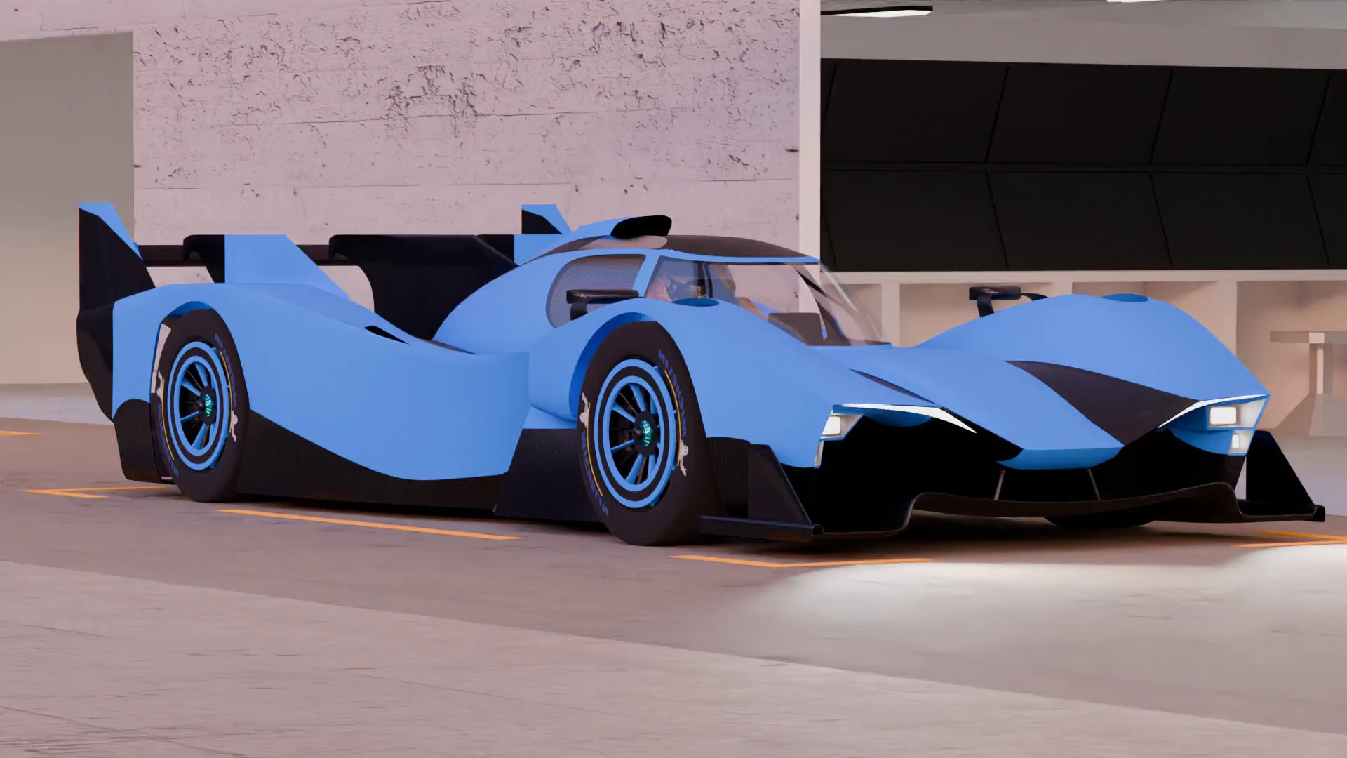 WEC Le Mans Hypercar Concept 3D - TurboSquid 2328366