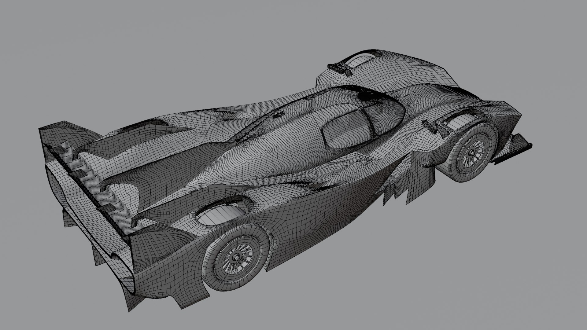 WEC Le Mans Hypercar Concept 3D - TurboSquid 2328366