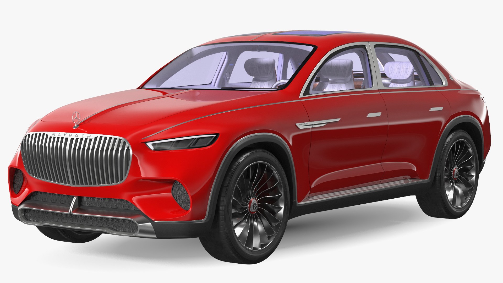 3D Mercedes-Maybach Ultimate Luxury - TurboSquid 2166927