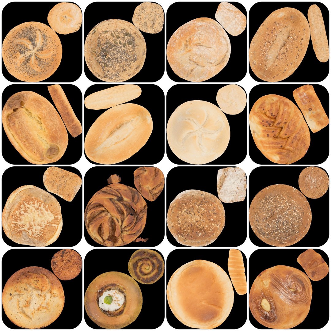 25 Baked Goods 3D - TurboSquid 2200805