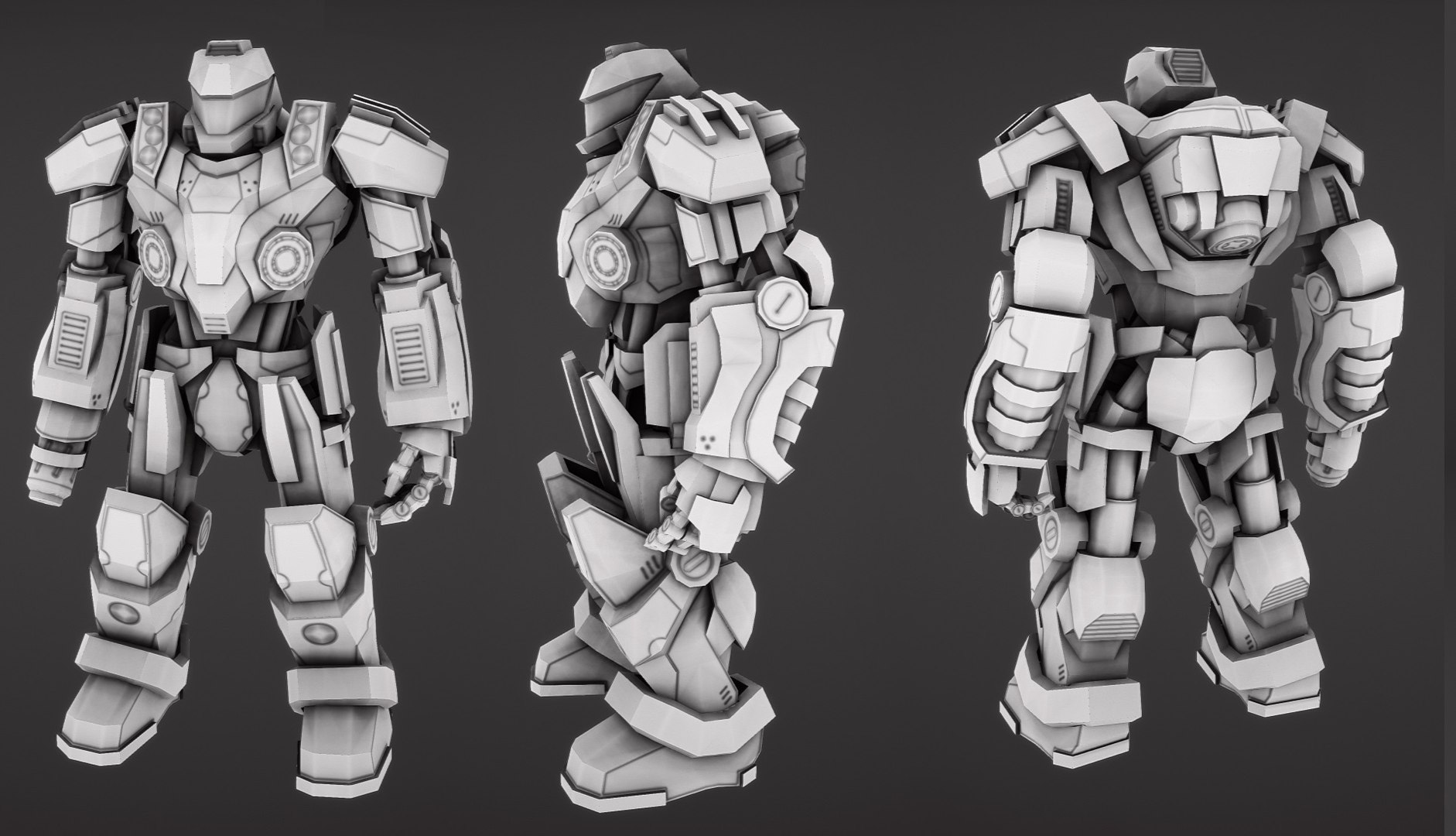 Heavy Robot Fbx