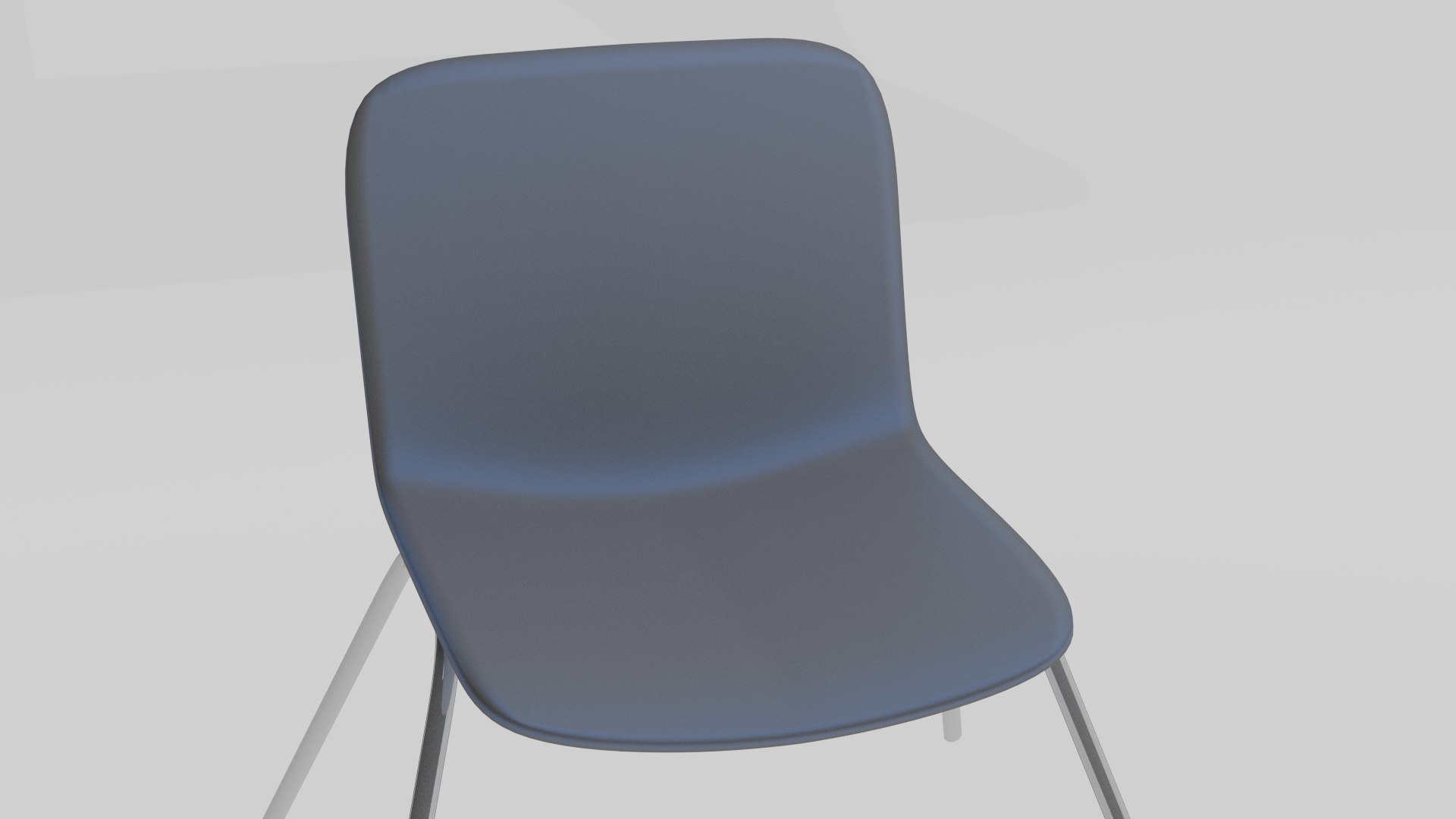 Blender Cycles Rendered Modern Chair 3d Model