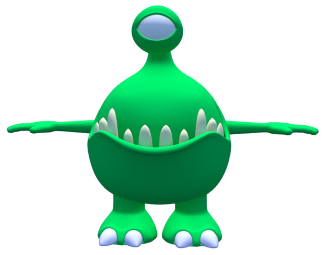 3D Monster Animation - TurboSquid 1339416