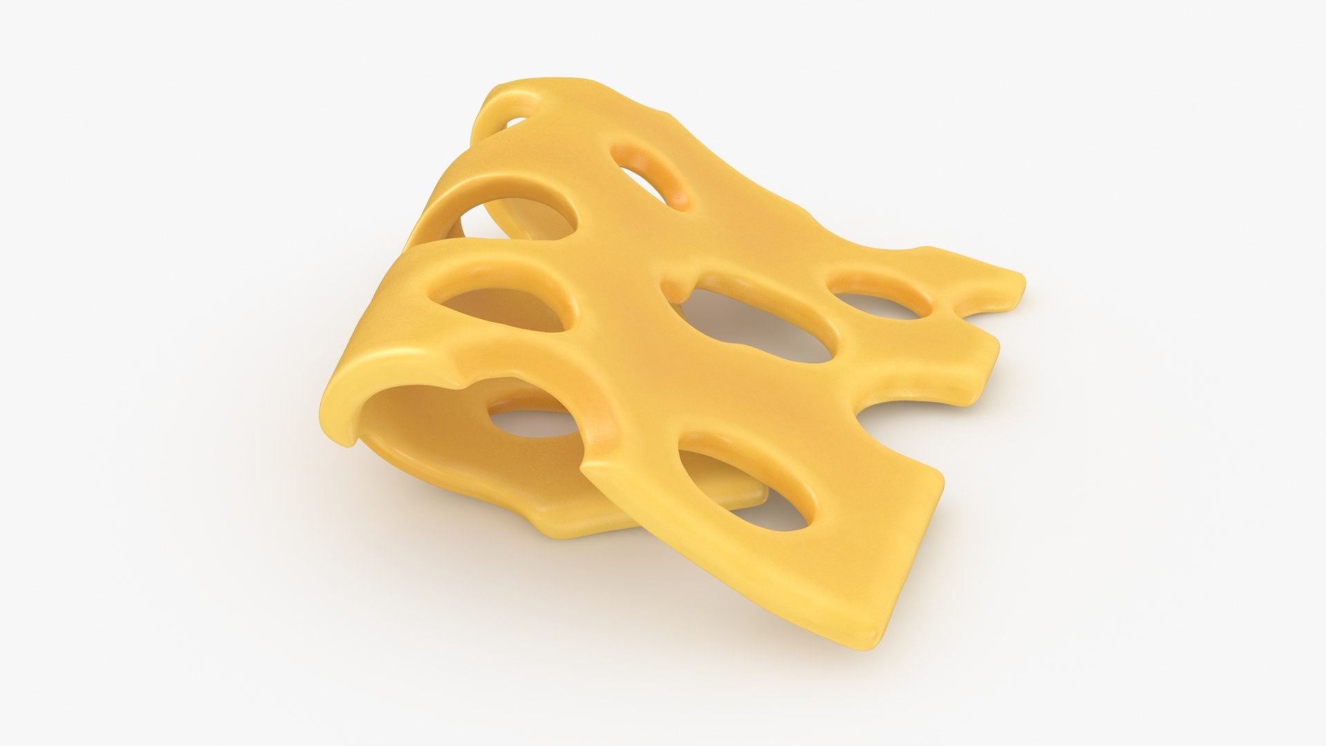 3D Stylized Folded Cheese - TurboSquid 2337972
