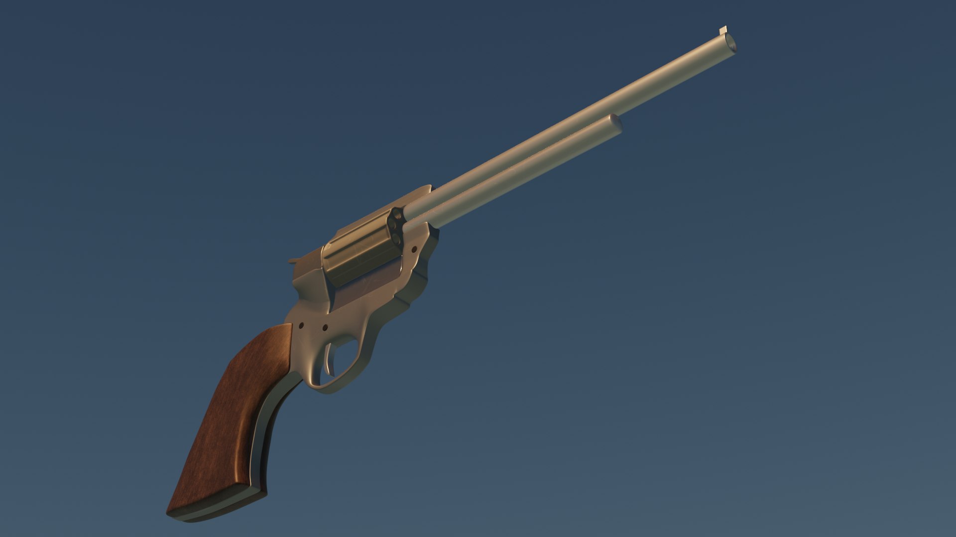 3D Revolver model - TurboSquid 1752498