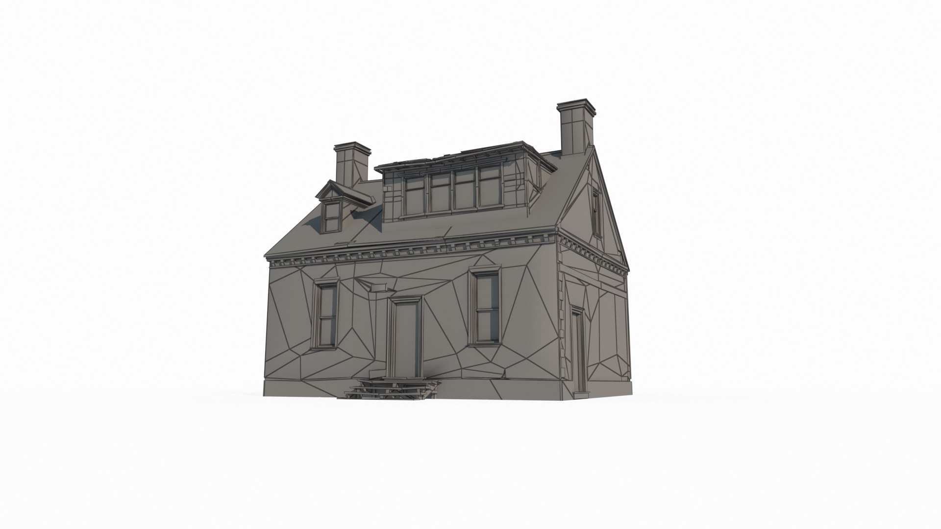 Medieval Houses And Villas Model - TurboSquid 2284660