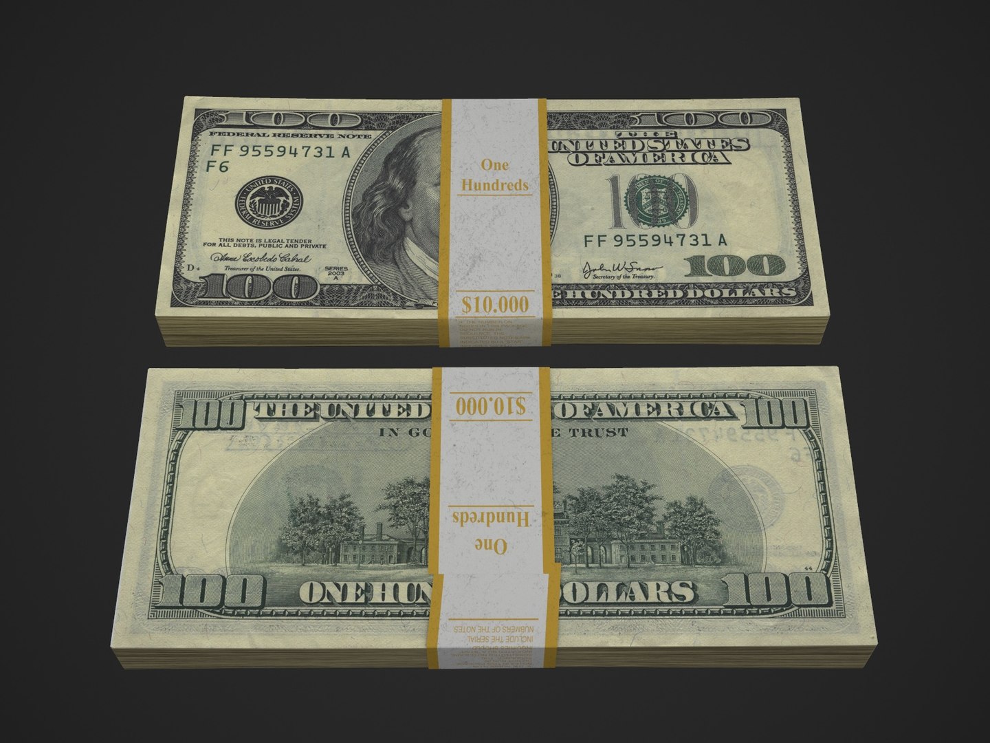 Money Pbr Model - TurboSquid 1337044