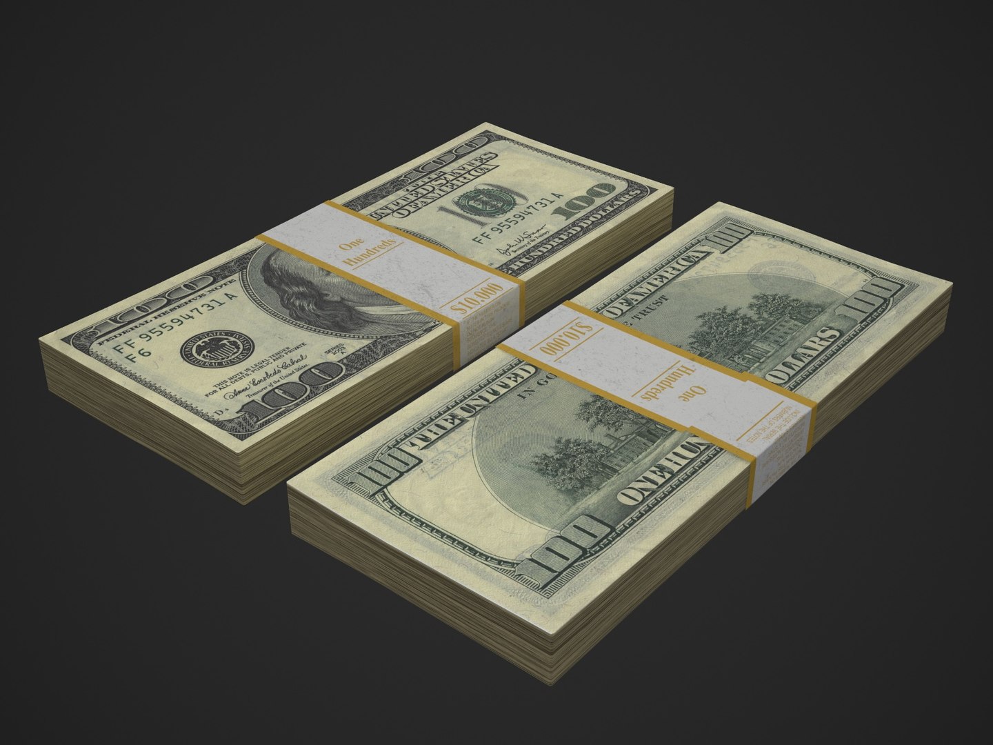Money Pbr Model - TurboSquid 1337044