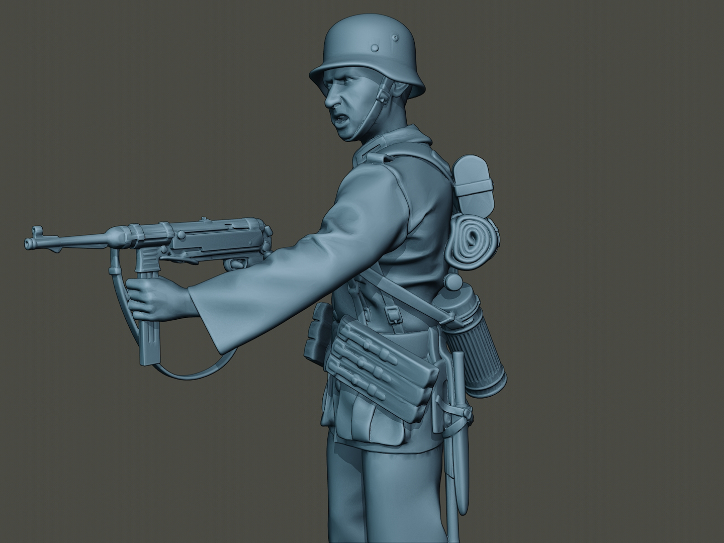 German soldier ww2 g2 3D model - TurboSquid 1468849