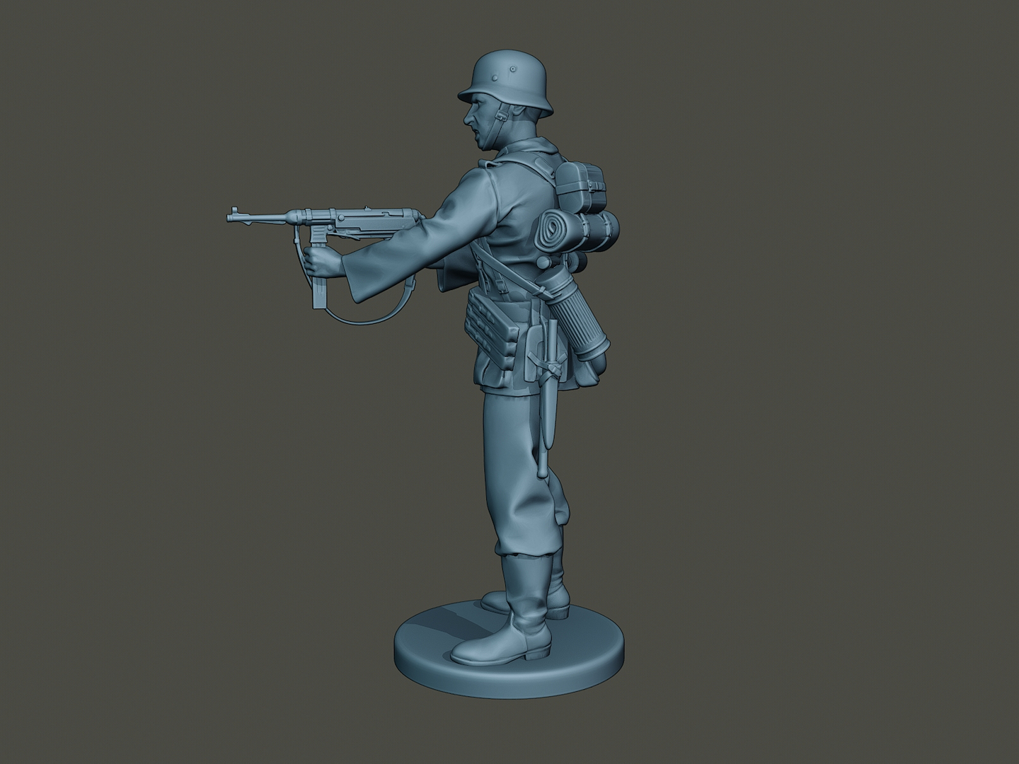 German soldier ww2 g2 3D model - TurboSquid 1468849
