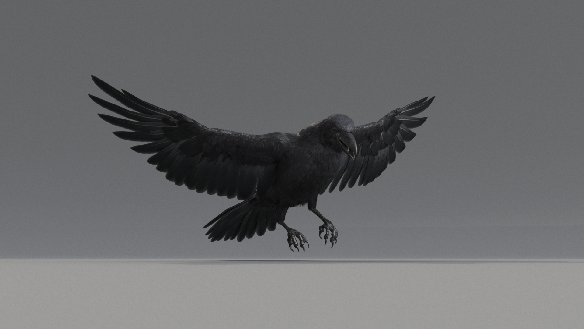 3D Raven RIGGED - TurboSquid 2141527