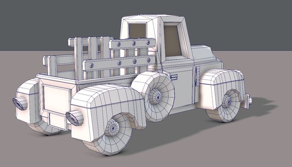 3D model car cartoon toon - TurboSquid 1296303