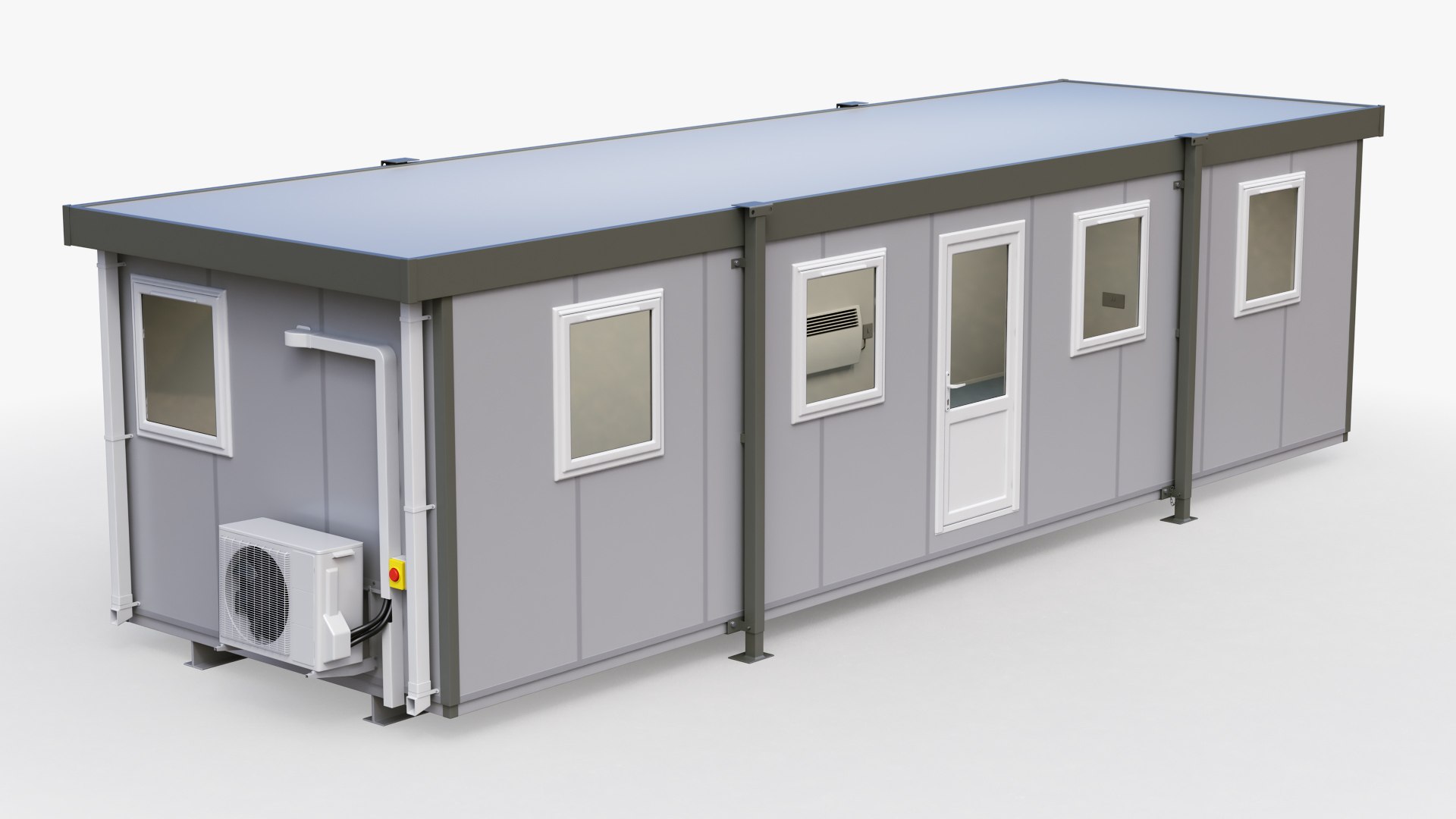 3D Portable Construction Site Building Model - TurboSquid 1773624