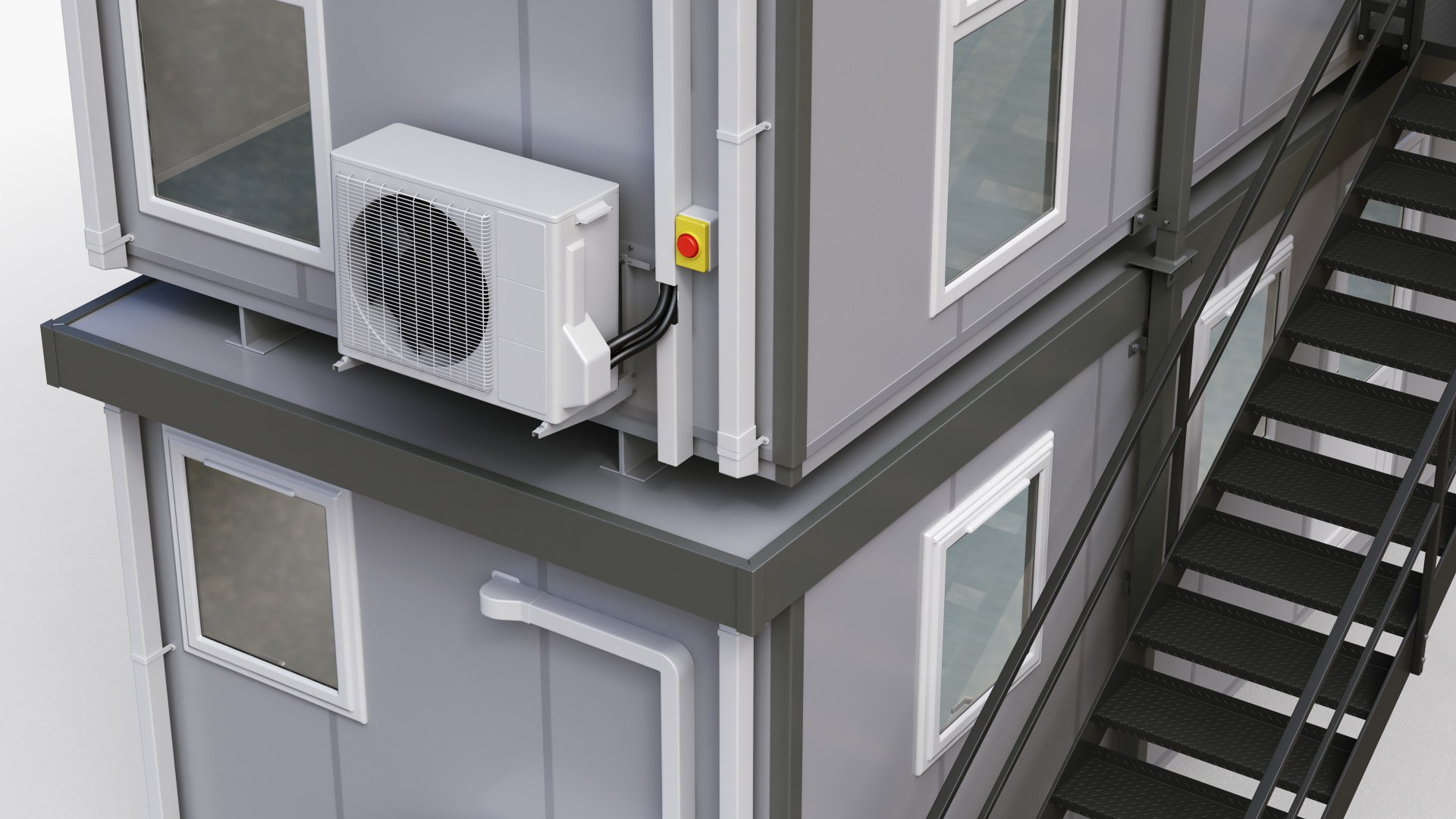 3D Portable Construction Site Building Model - TurboSquid 1773624