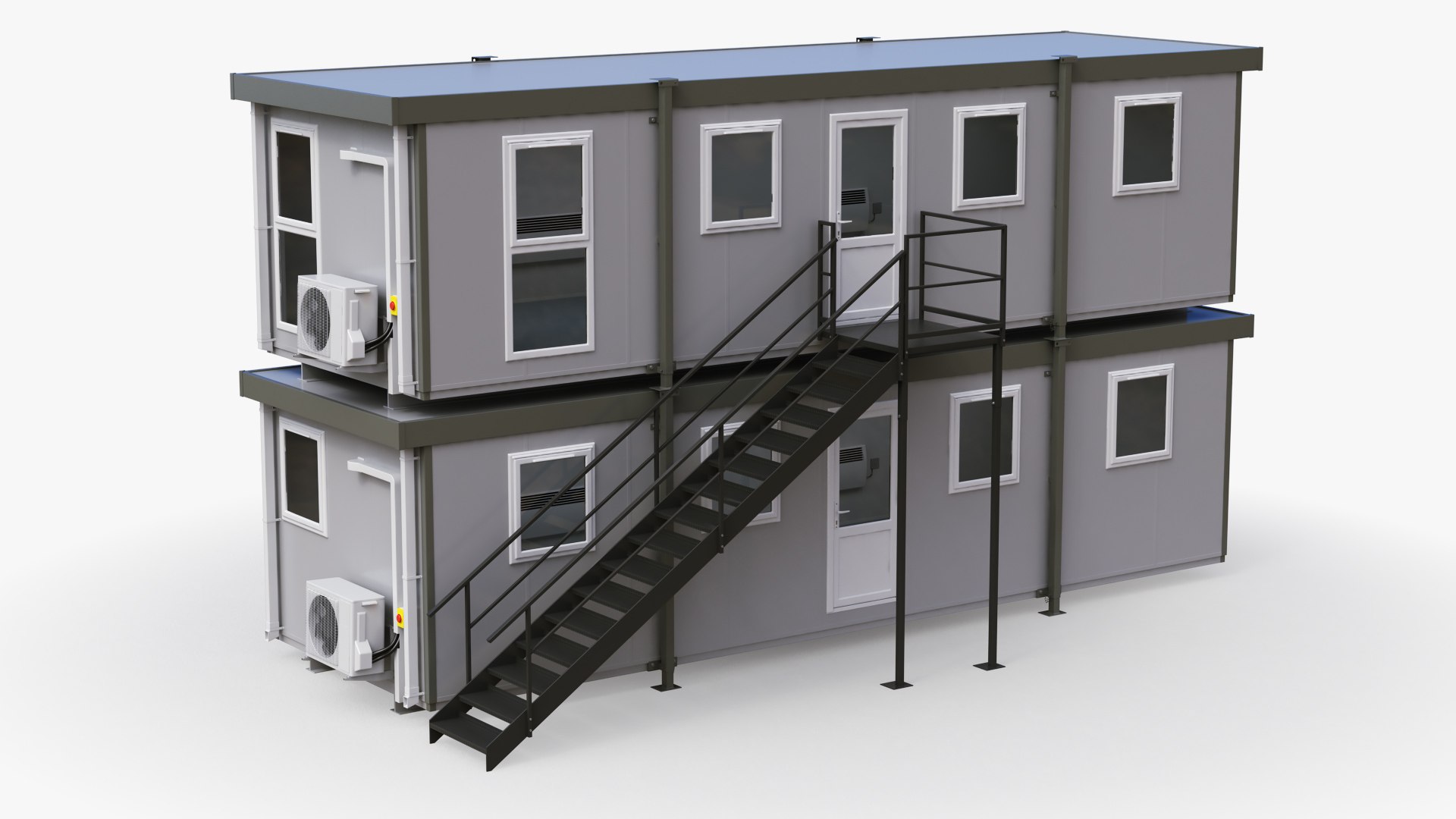 3D Portable Construction Site Building Model - TurboSquid 1773624