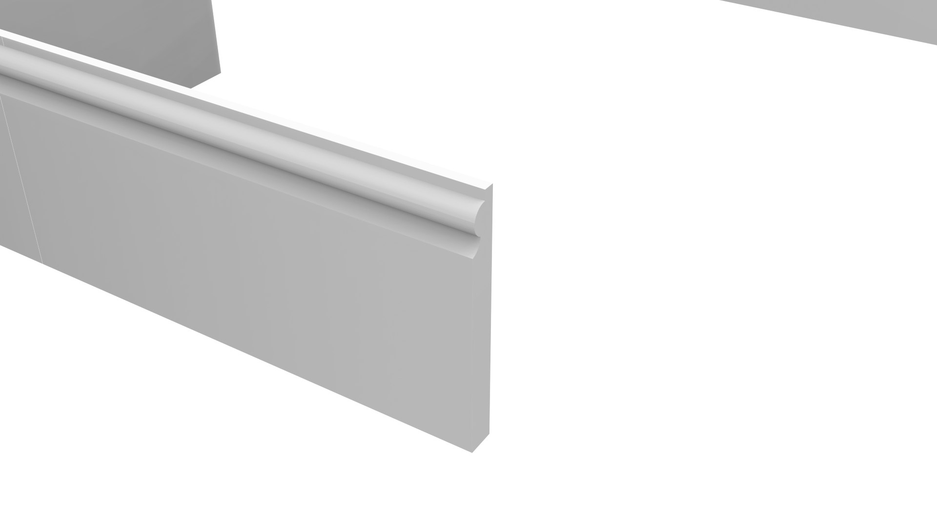 Baseboard Model - TurboSquid 2022884