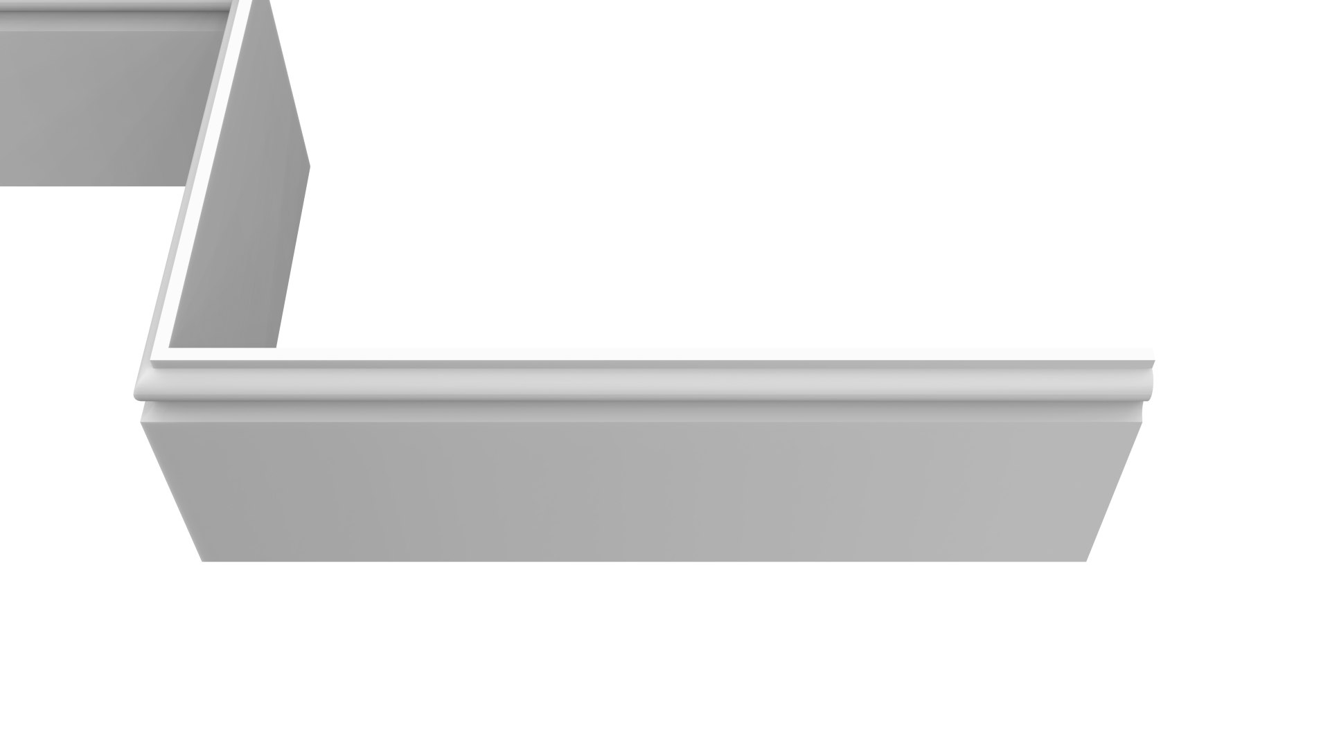 Baseboard Model - TurboSquid 2022884