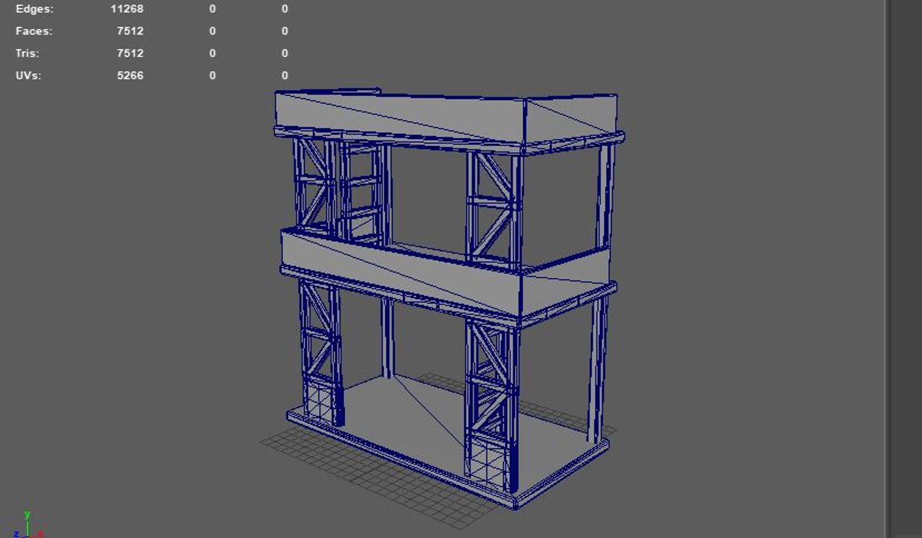 3D Modular Scaffolding 3D Model Model - TurboSquid 2347406