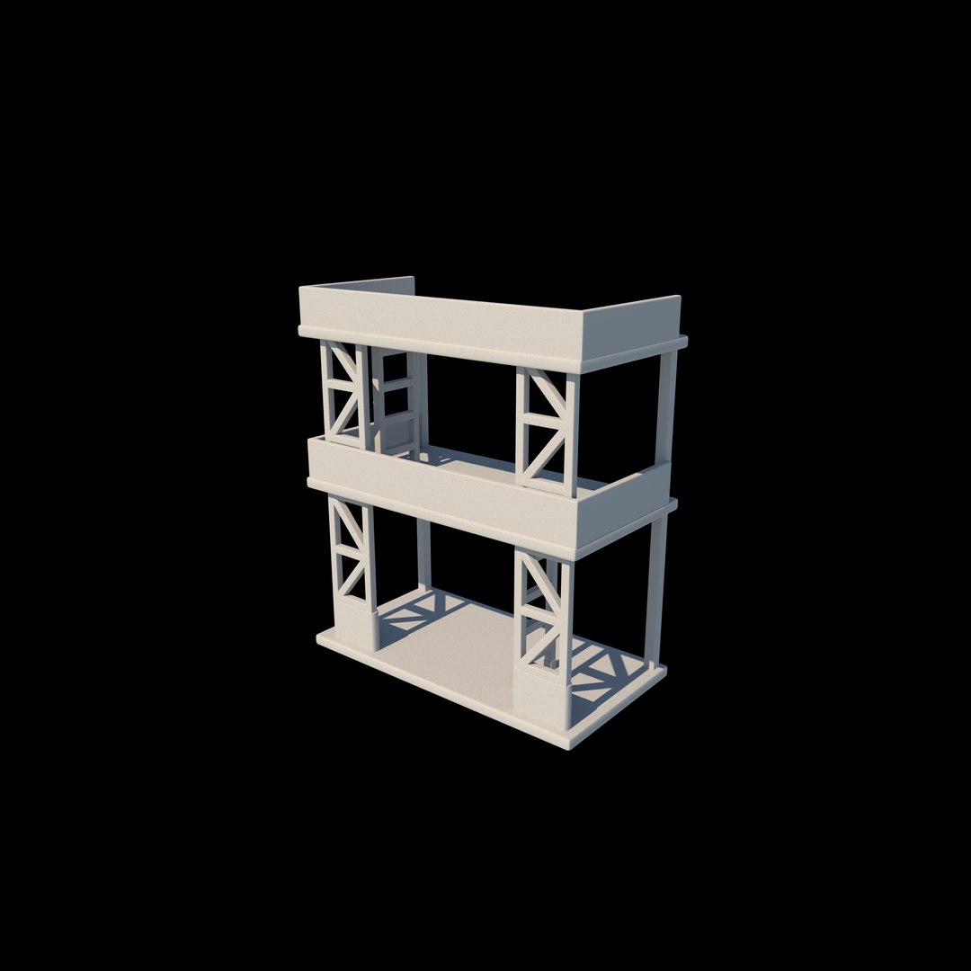 3D Modular Scaffolding 3D Model Model - TurboSquid 2347406