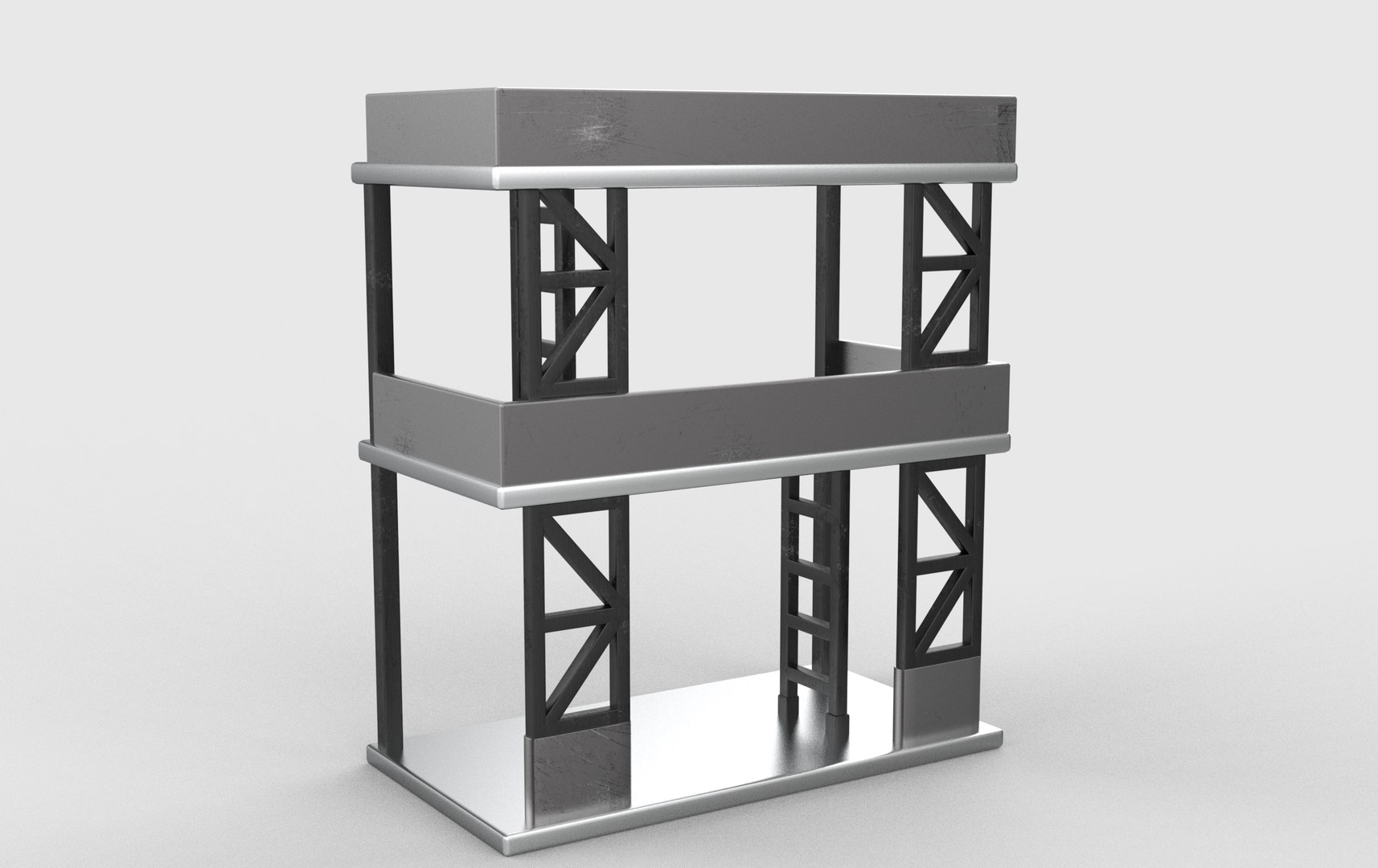 3D Modular Scaffolding 3D Model Model - TurboSquid 2347406