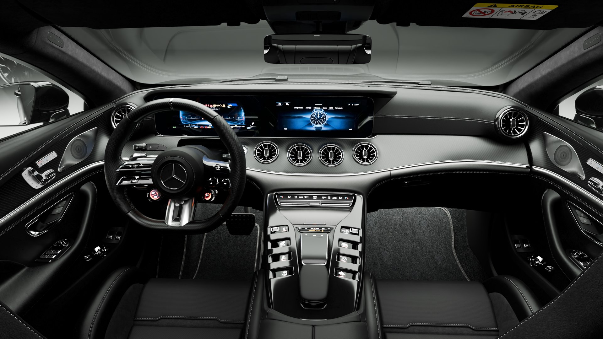 3D 2025 Mercedes-Benz AMG GT 63 4-door Coupe 4 Matic - TurboSquid 2384333