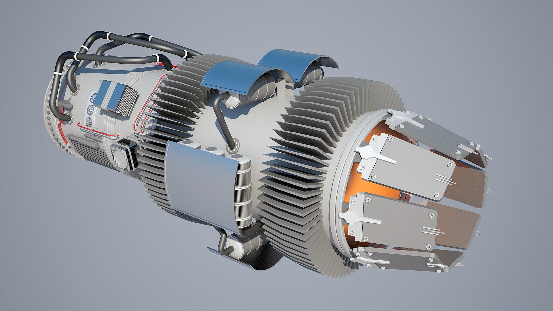 3D Jet Engine - TurboSquid 1066992