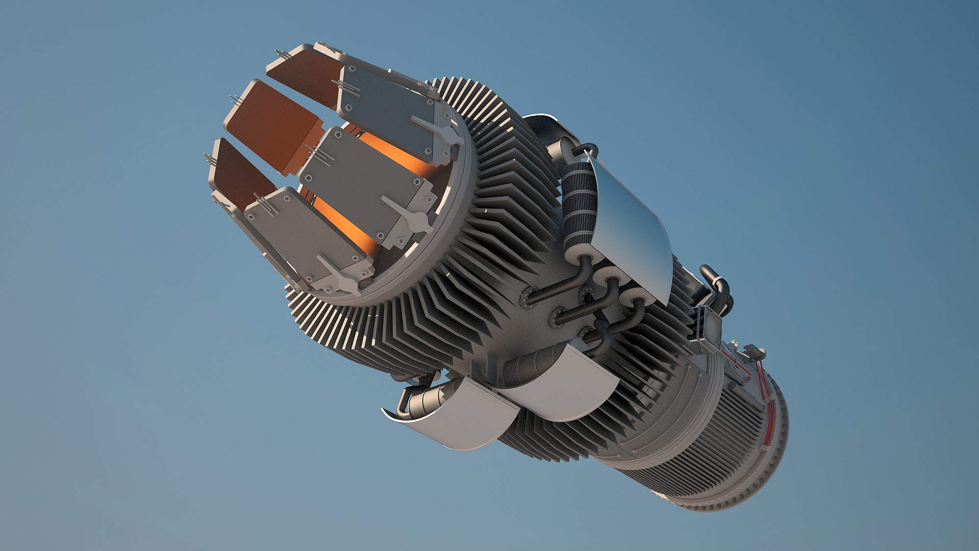 3D Jet Engine - TurboSquid 1066992